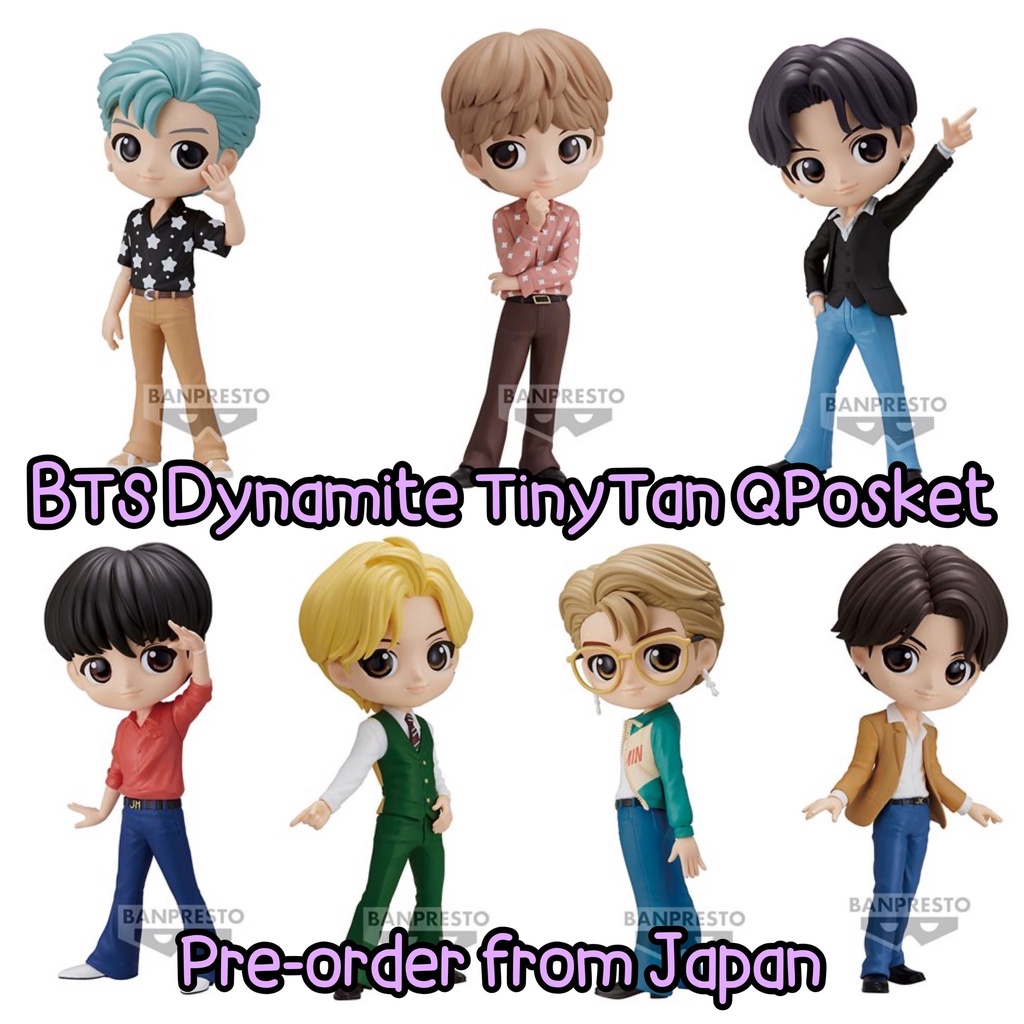 [พร้อมส่ง] BTS Dynamite Tinytan Qposket นำเข้าจากประเทศ Japan ของแท้ลิขสิทธิ์ 100% | Shopee Thailand