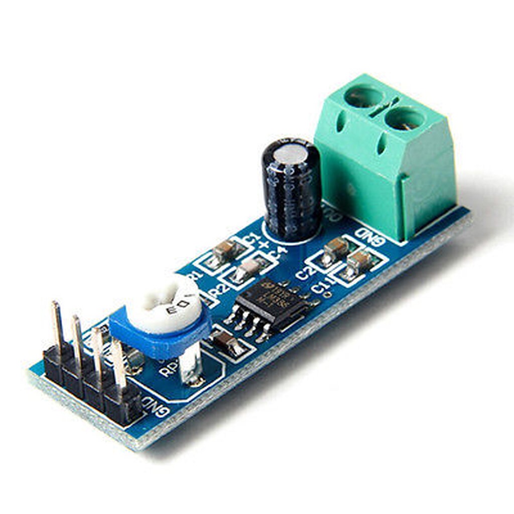 LM386 Mono Single Channel Audio Amplifier Module (High Gain) | Shopee ...