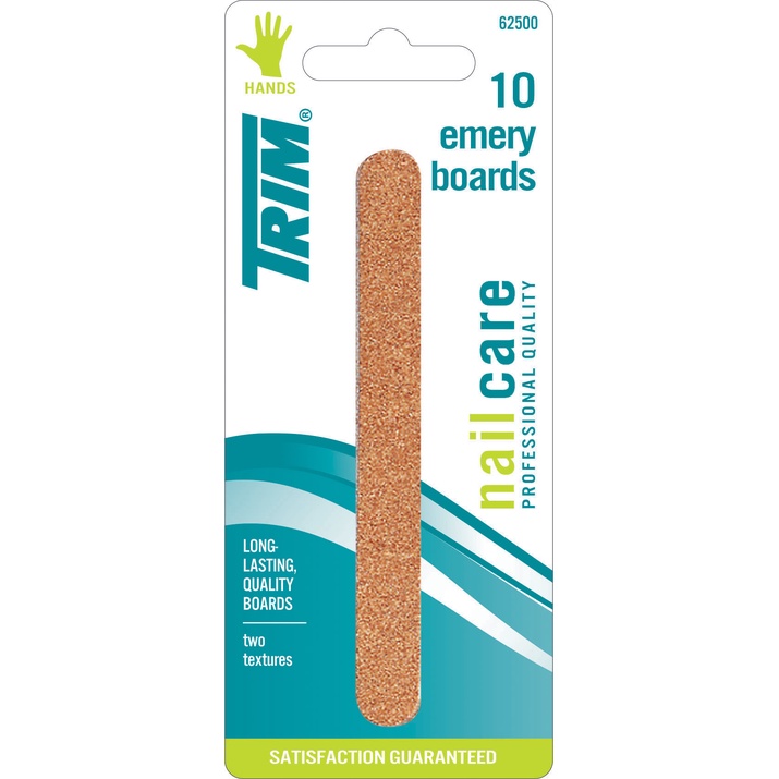 TRIM ตะไบเล็บกระดาษทราย สำหรับเล็บมือ-เท้า USA (12-25B) 10 ชิ้น ของแท้แบรนด์อเมริกา | Shopee ...