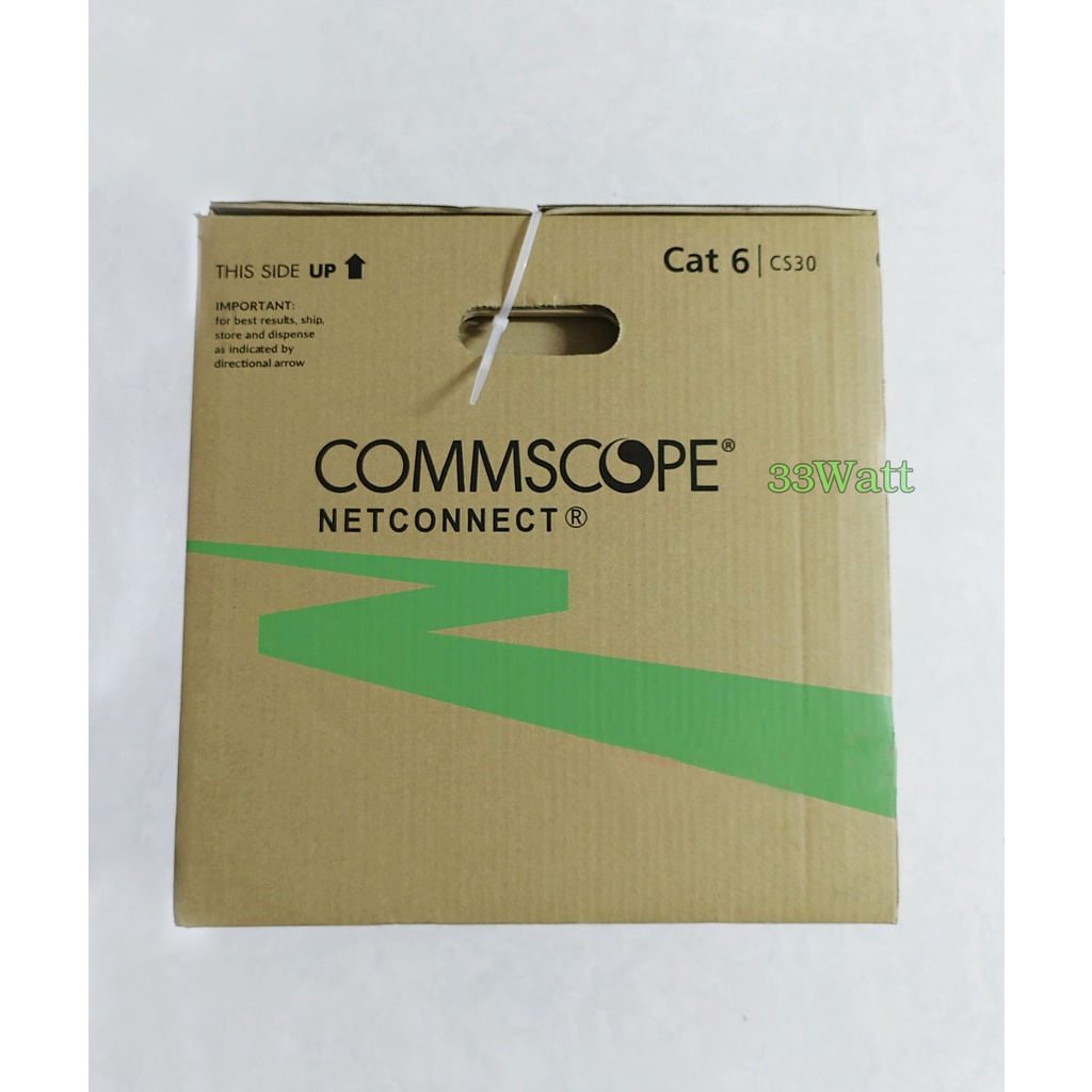 CommScope Lan Cable สายแลน CAT6 ยาว 305 เมตร 1427071-6 (CB-0007CM Cat 6 ...