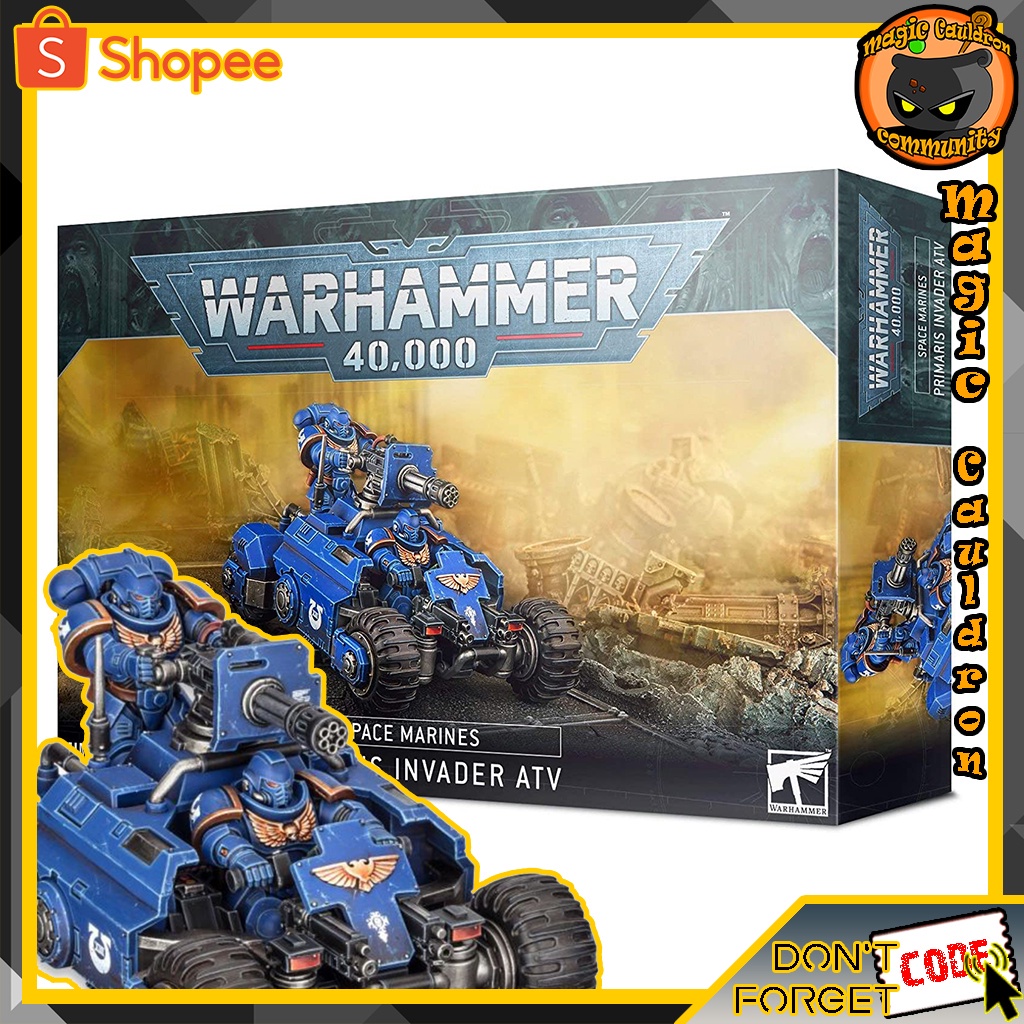Space Marines Primaris Invader ATV Warhammer 40000 | Shopee Thailand