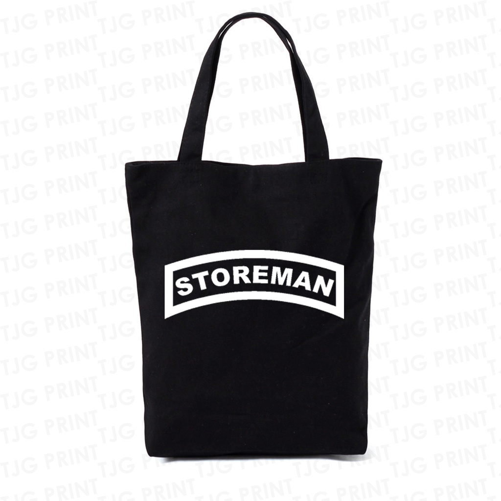 Storeman Tote Bag (ปรับแต่งพิมพ์) | Shopee Thailand