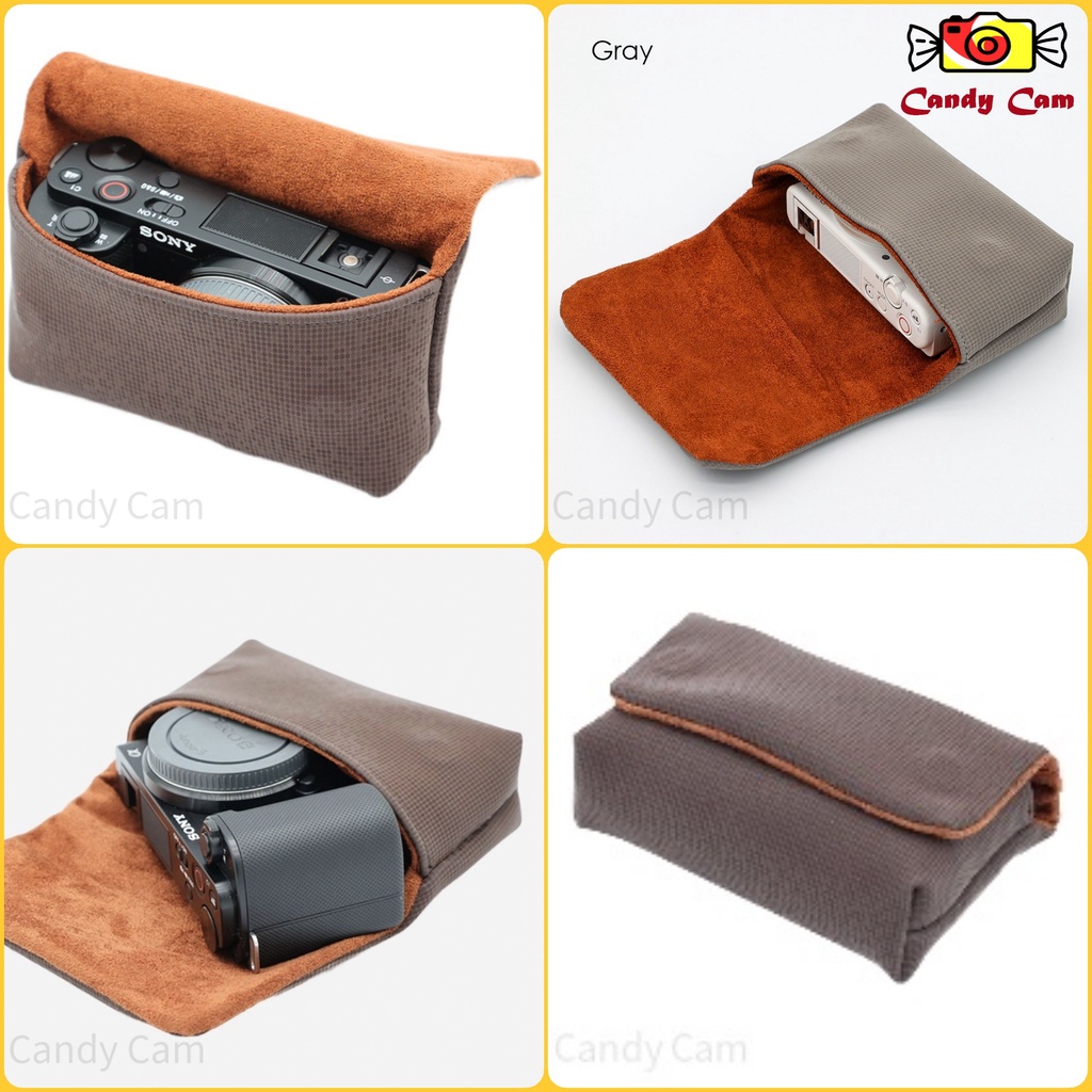 กระเป๋ากล้อง Soft case กล้องคอมแพ็ค Sony ZV1 Ricoh GR3 Sony RX100 Canon ...
