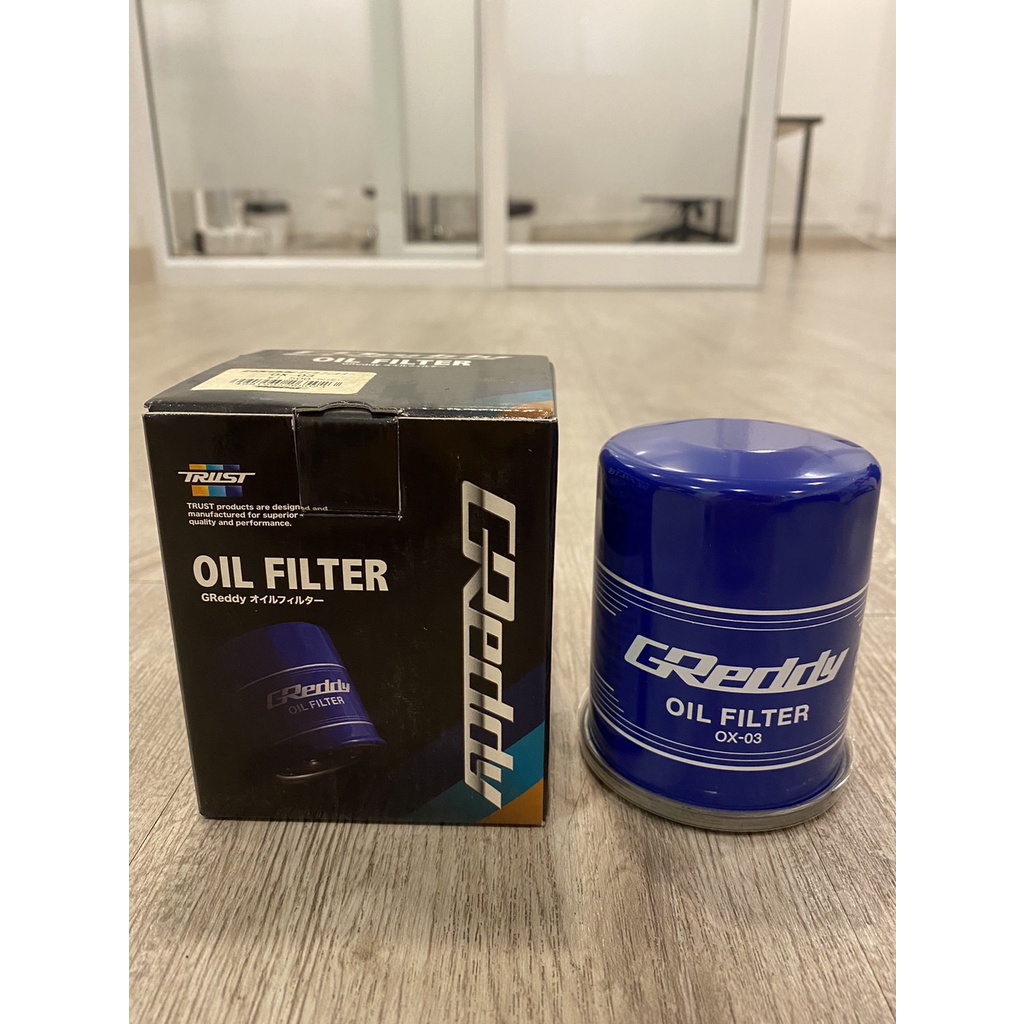 กรองน้ำมันเครื่อง OX-03 แท้ GREDDY Oil Filter nissan RB SR | Shopee ...