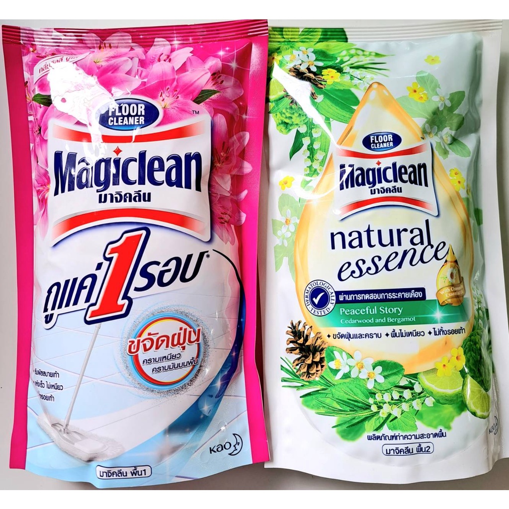 Magiclean มาจิคลีนน้ำยาถูพื้น 700 ml. และ มาจิคลีนไวเปอร์ม็อบ Japan ...