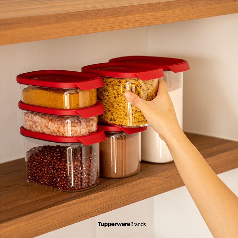 Tupperware Ultra Clear containers(6ใบ) ชุดทัพเพอร์แวร์แบบพลาสติกใส ผลิต ...