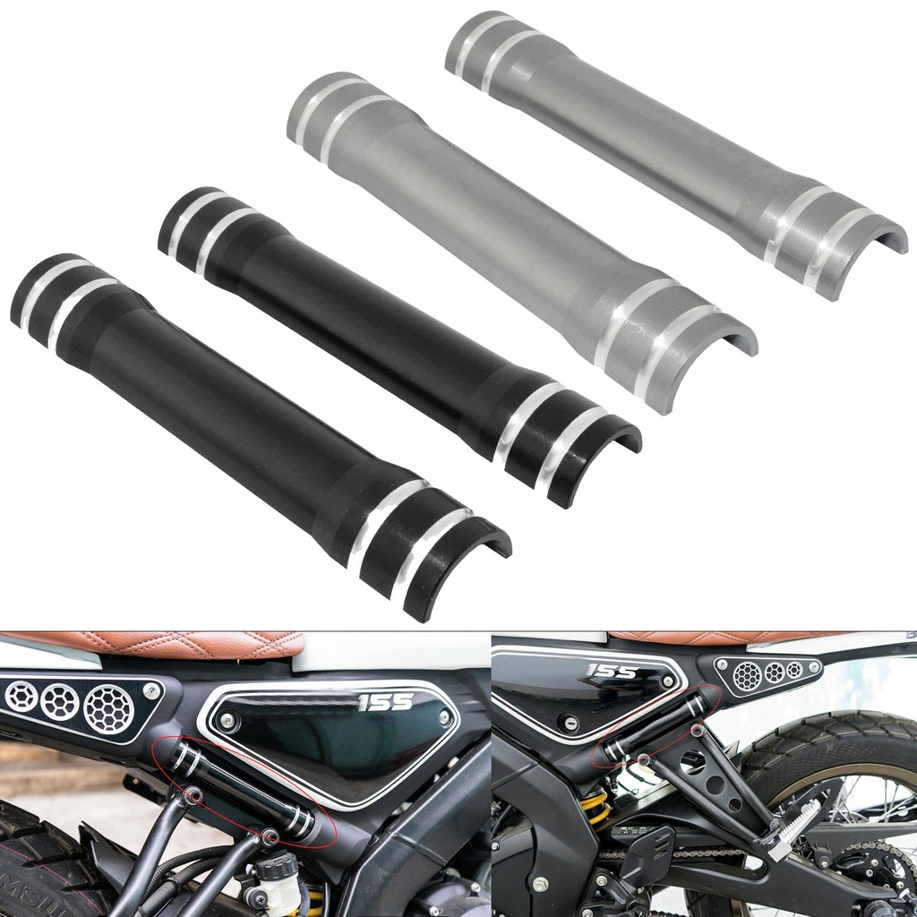 Motorcycle CNC Aluminum Rear Frame Cover Guards Protector Set ( Left ...