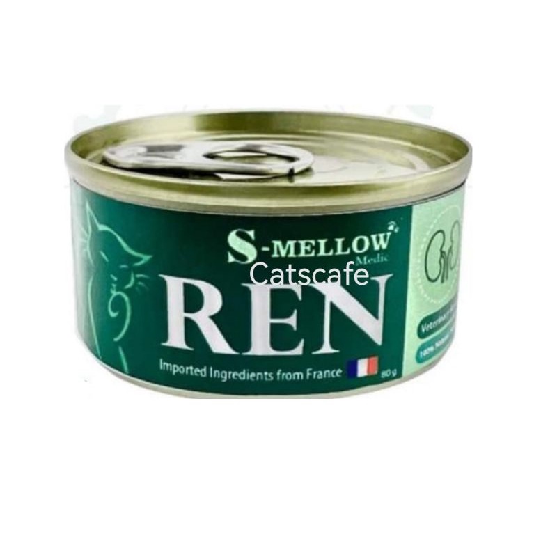 S-mellow REN อาหารแมว เอสเมลโล อาหารแมวโรคไต ขนาด 80 กรัม | Shopee Thailand