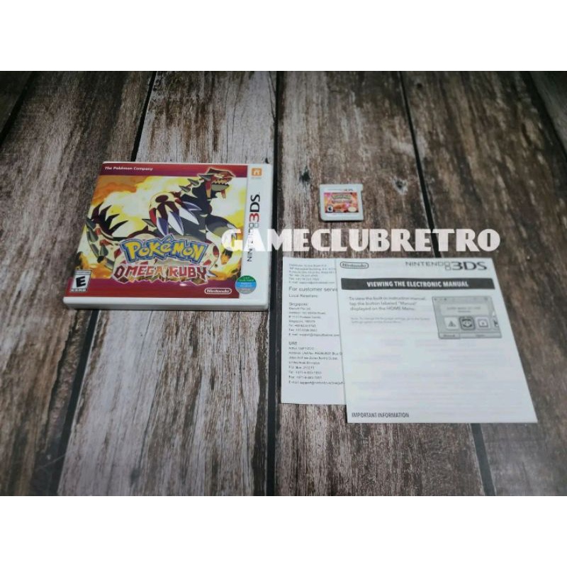 Pokemon Omega Ruby @2 Nintendo 3DS | Shopee Thailand
