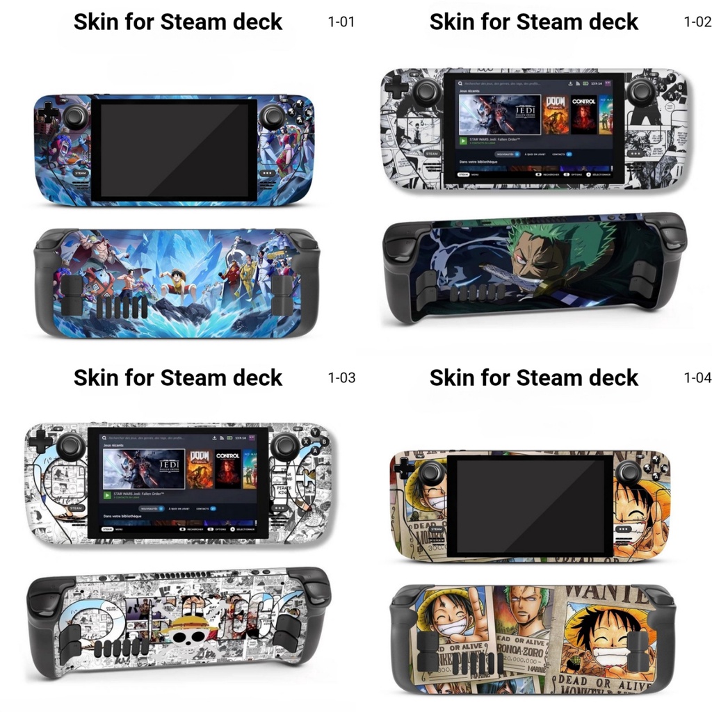 Skin for Steam deck (set1) สกินสำหรับ steam deck | Shopee Thailand