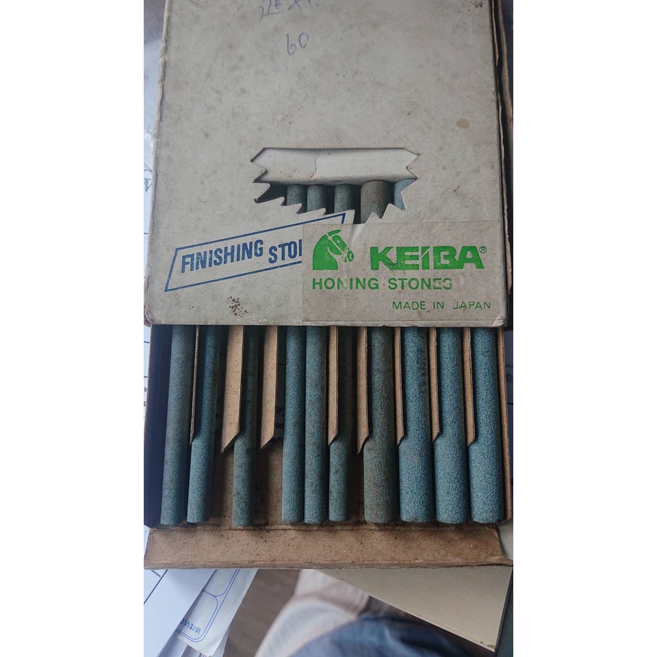 สินค้าล้างสต๊อก หินเจียรแท่ง หินเจียรแท่ง กลม/เหลี่ยม KEIBA เบอร์ 150 made in japan หินแท่งสี ...