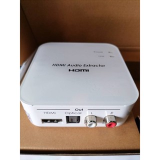 อุปกรณ์แยกสัญญาณเสียง (Audio Extractor) ออกจาก HDMI ไปยัง RCA รองรับ ...