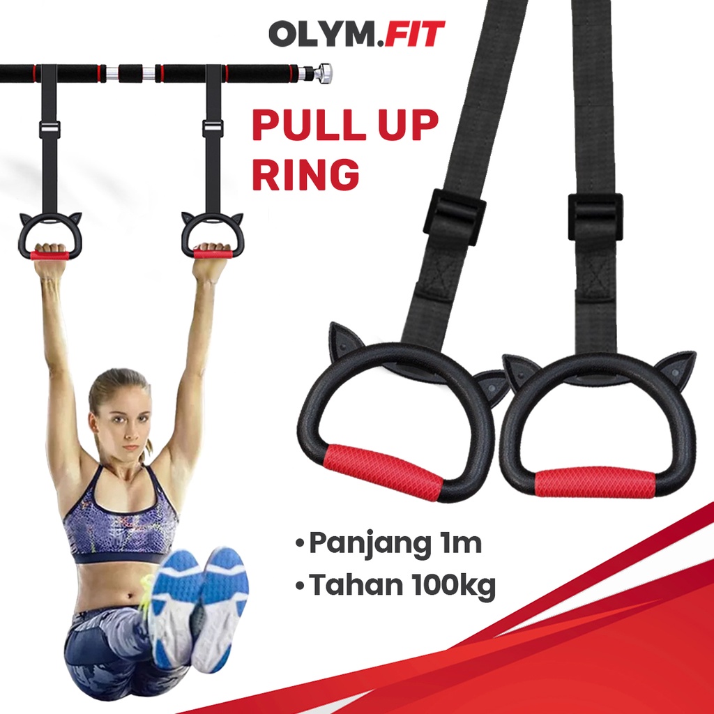 ยิมริง | Pull Up Bar แหวนยิมนาสติก | ครอสฟิต | นักวิชาการ | ดึงขึ้น | กล้ามอัพ | Shopee Thailand