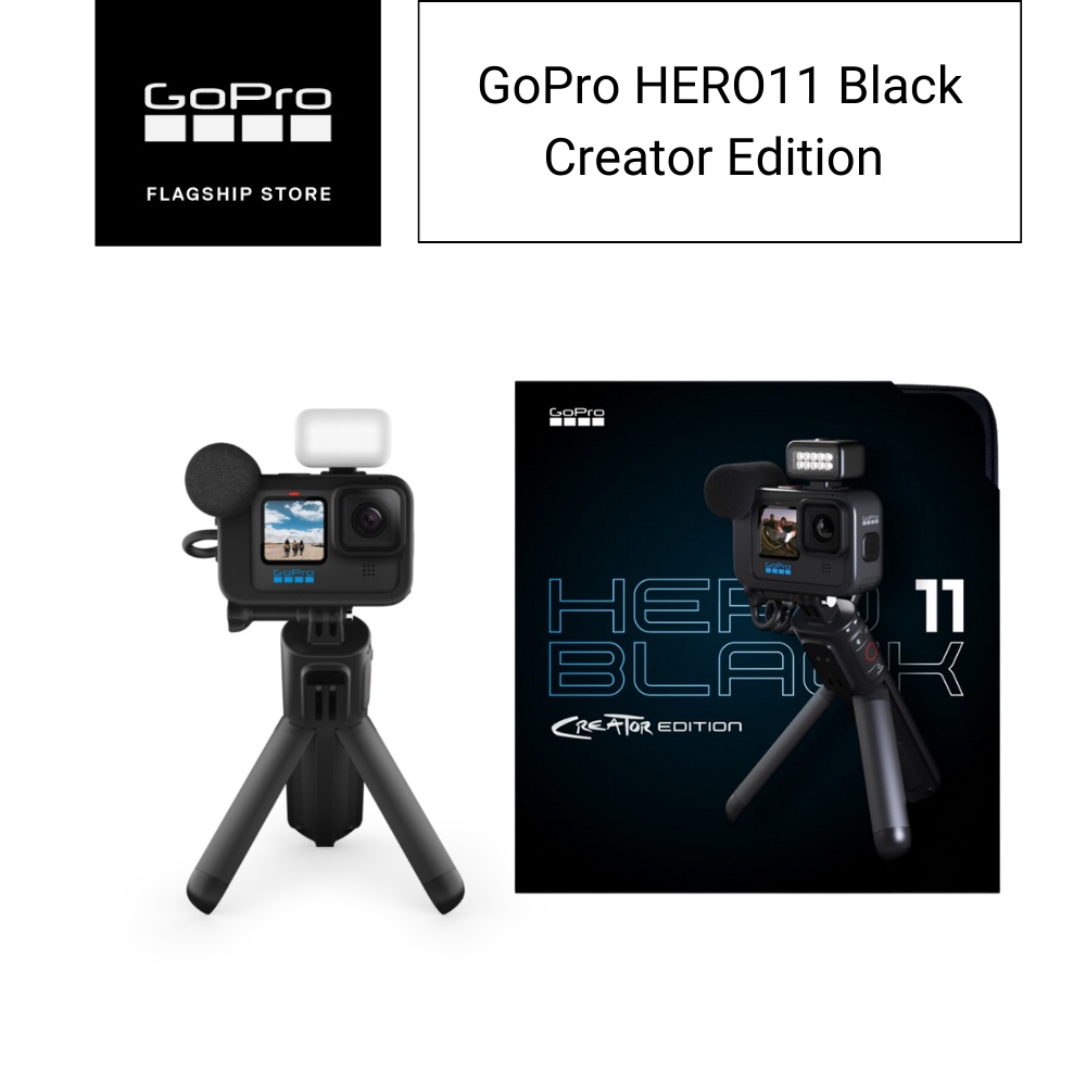 [พร้อมส่ง ประกันศูนย์ไทย1ปี] GoPro HERO11 Black Creator Edition สายคอนเท้นต์ Vlog + Box Set ...