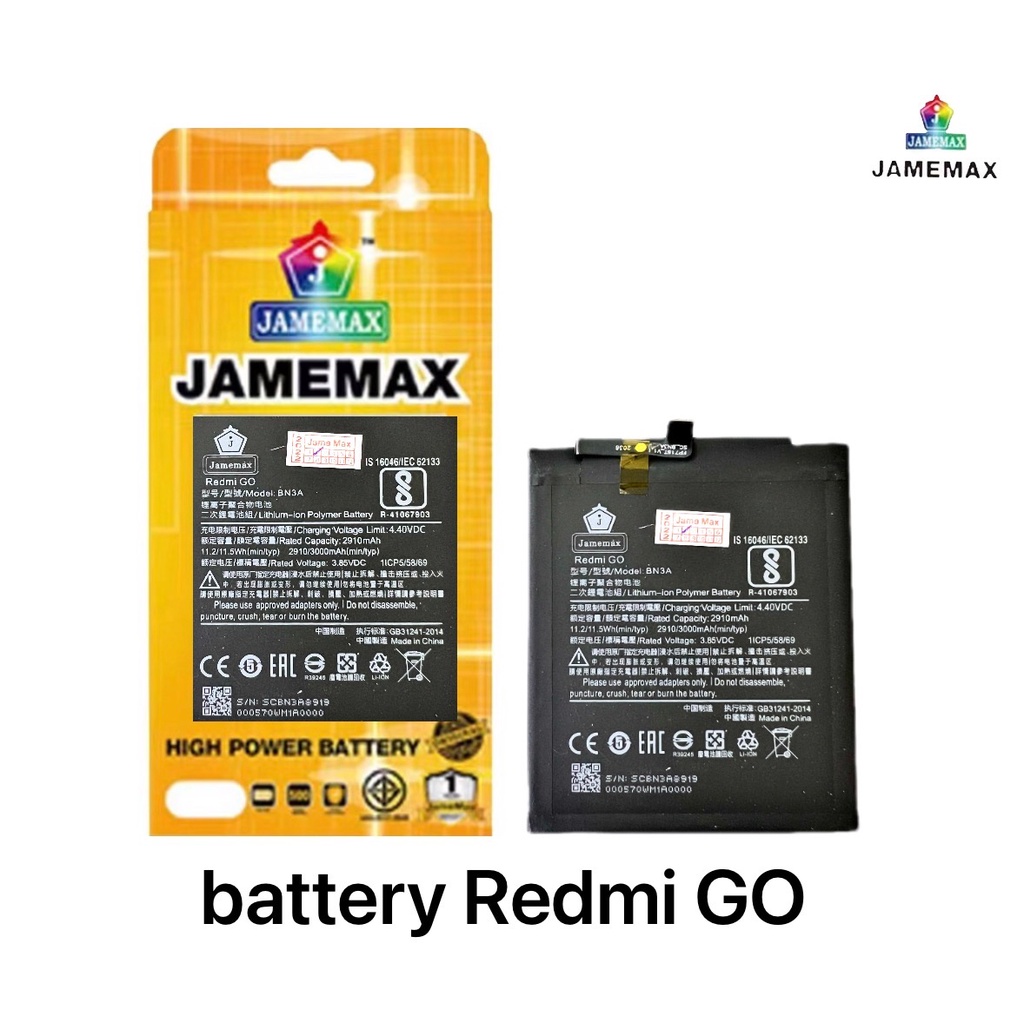 แบตเตอรี่ เเบต Redmi Go คุณภาพระดับพรีเมี่ยม redmigo battery Model BN3A ...