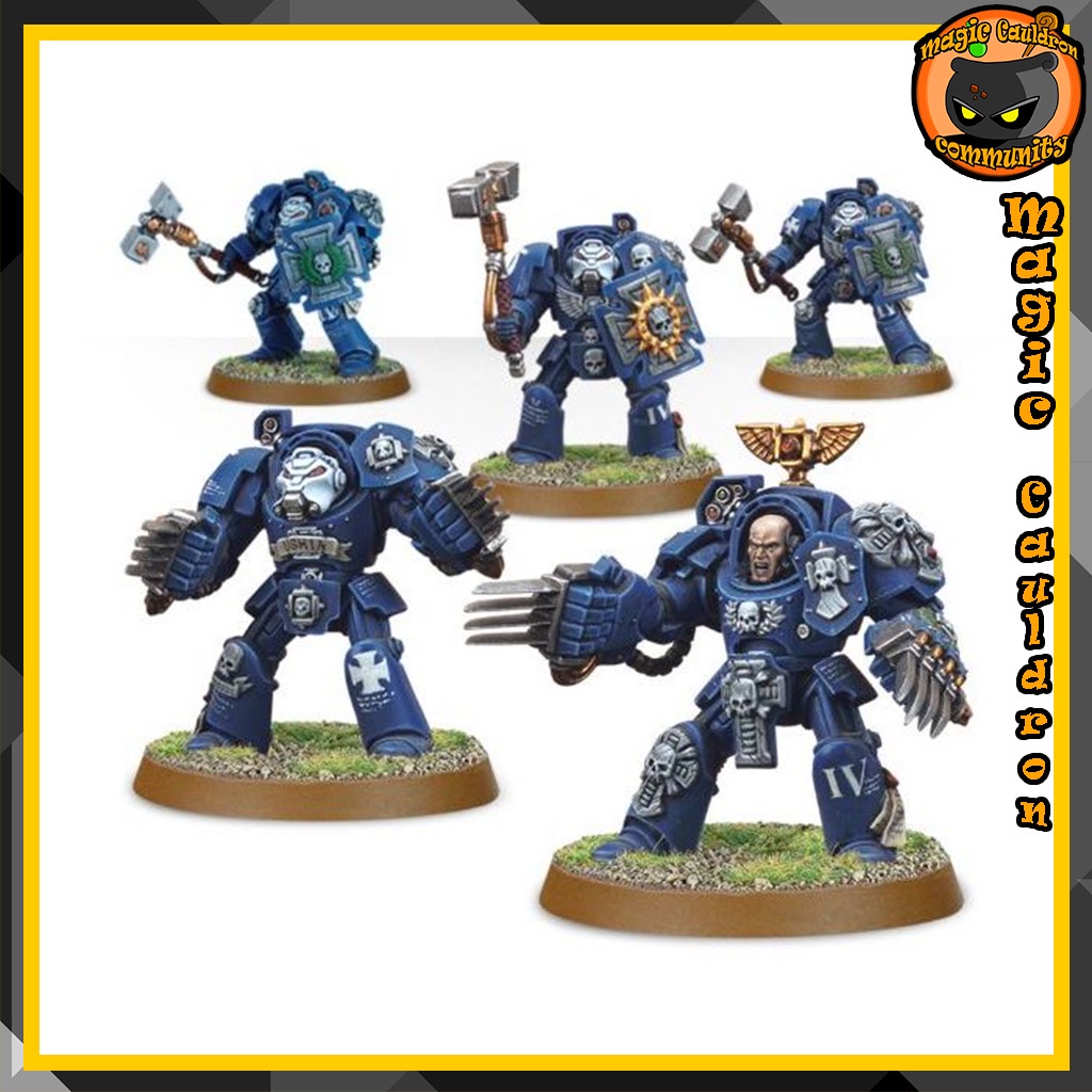 Space Marines Terminator Assault Squad Warhammer 40000 | Shopee Thailand