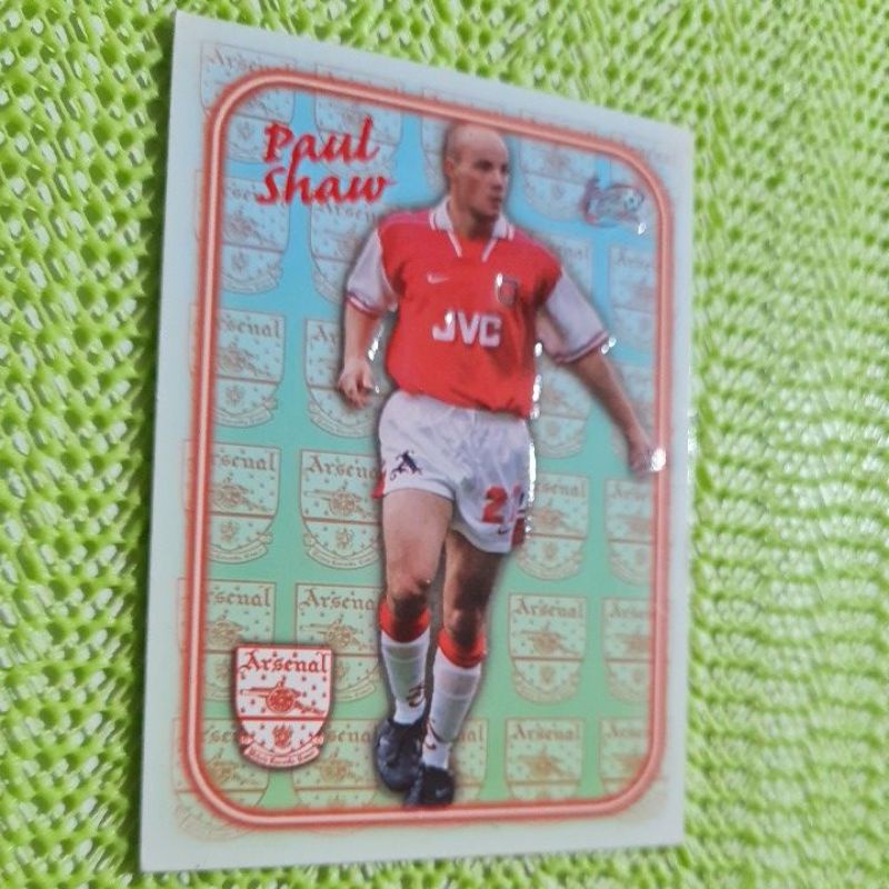 การ์ดฟุตบอลทีมอาร์เซนอล ARSENAL 1997-1998 Futera Fans Collection F. C ...