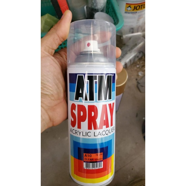 สเปรย์เคลือบเงา ATM เบอร์ A10 Clear แลคเกอร์ | Shopee Thailand