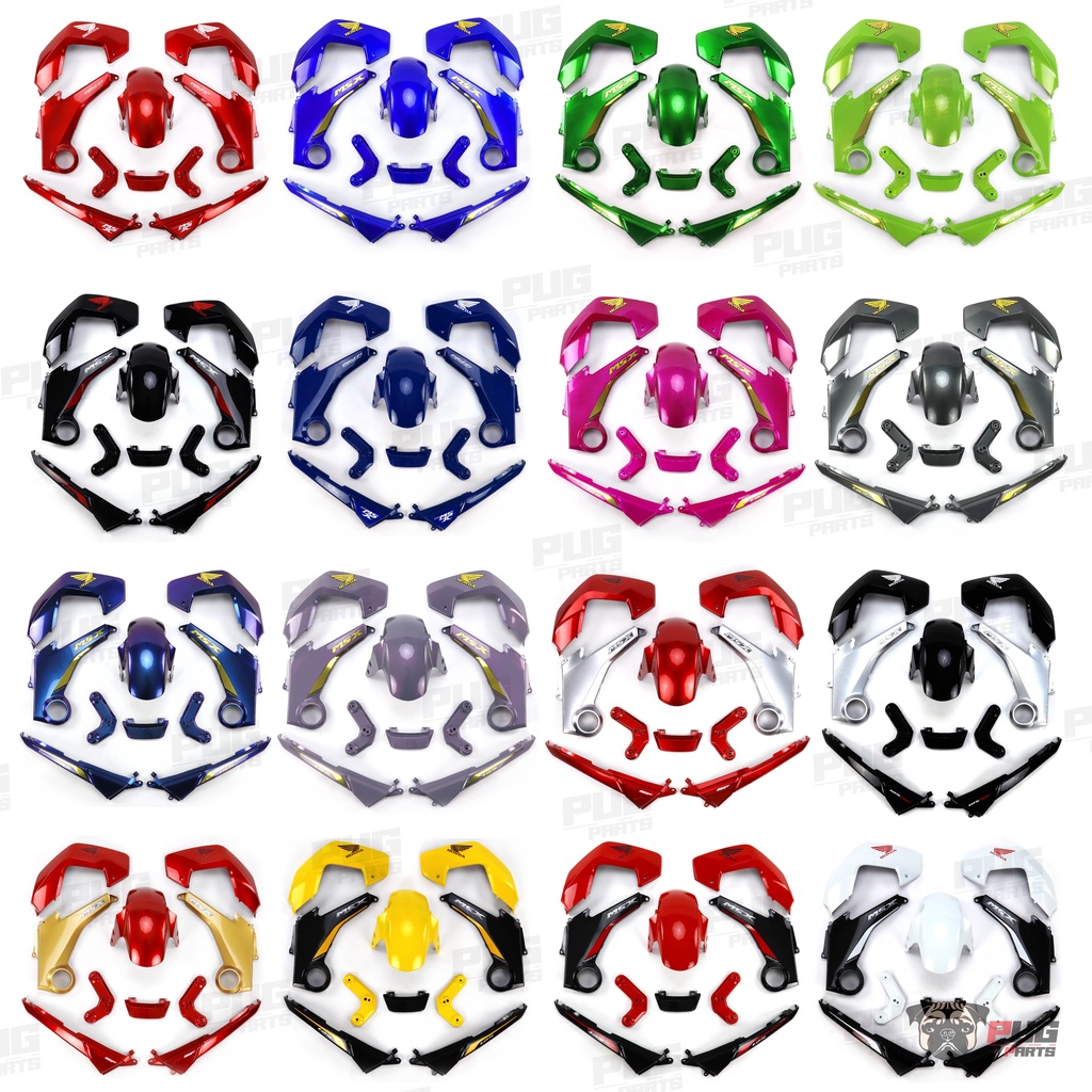 PUGParts ชุดสี MSX ตัวเก่า ชุดสีMSX 125 รุ่นแรก ปี2012-2015 (ชุด10ชิ้น ...