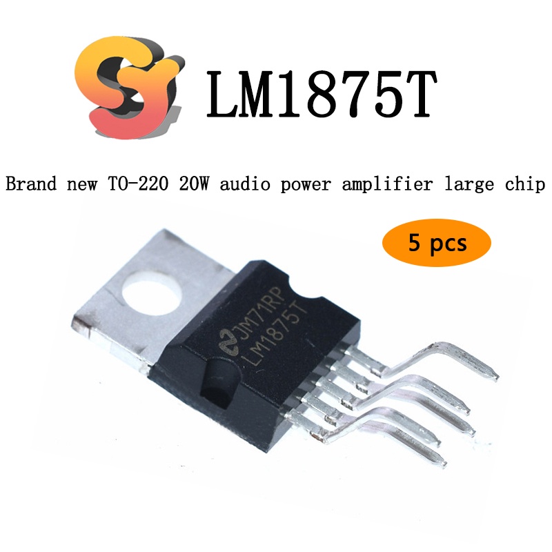[พร้อมส่ง] ใหม่ ชิปเครื่องขยายเสียง LM1875T TO-220 20W LM1875 ขนาดใหญ่ 1 ชิ้น 5 ชิ้น | Shopee ...