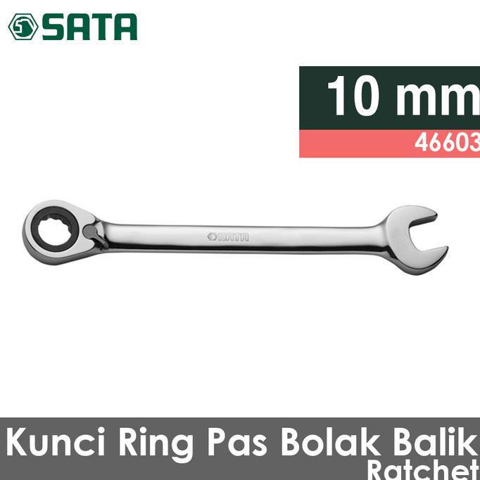 Sata ประแจหมุนย้อนกลับ 10 มม. 46603 | Shopee Thailand