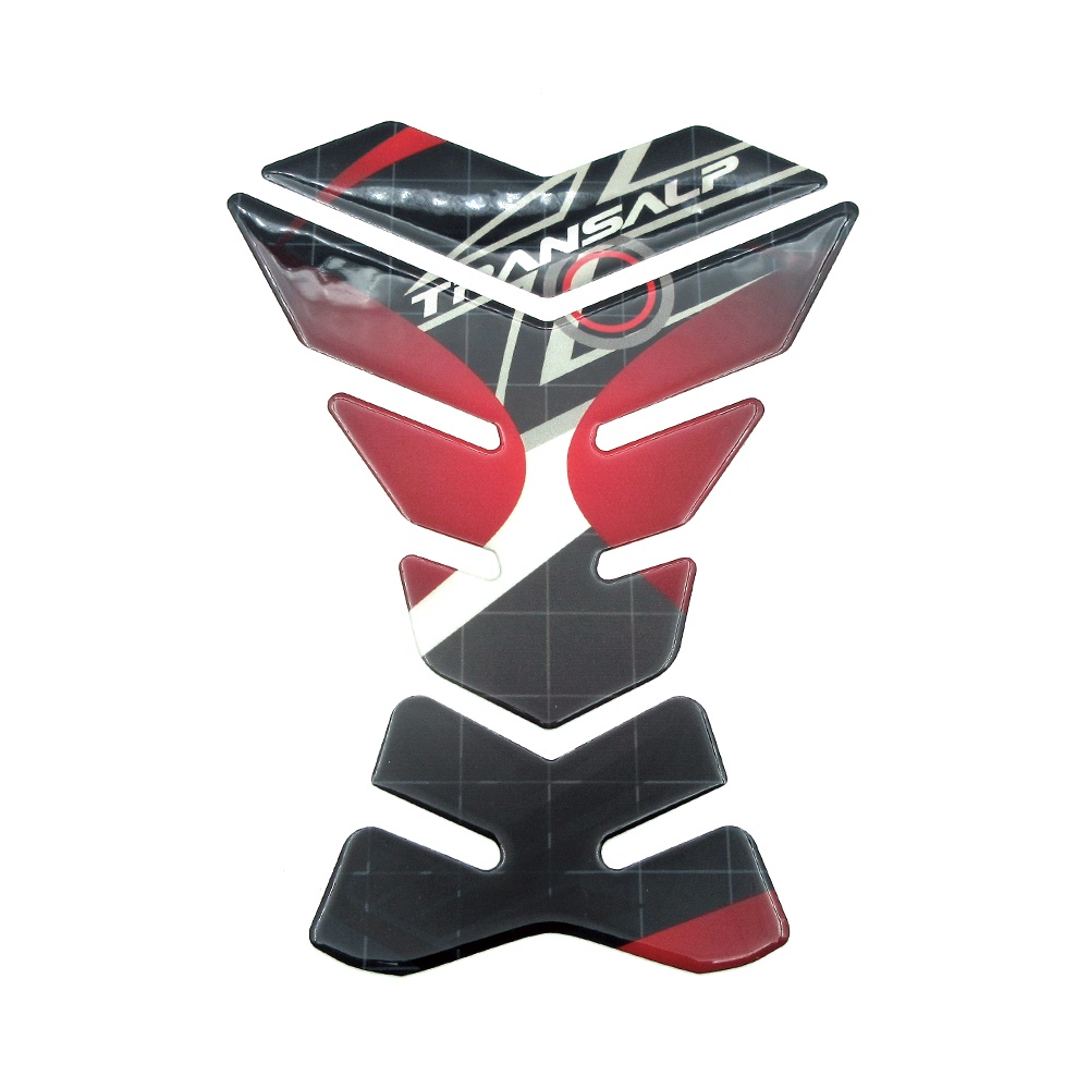 Motorcycle High Quality Decal For Honda TRANSALP Brazing Gel Fuel Oil ...