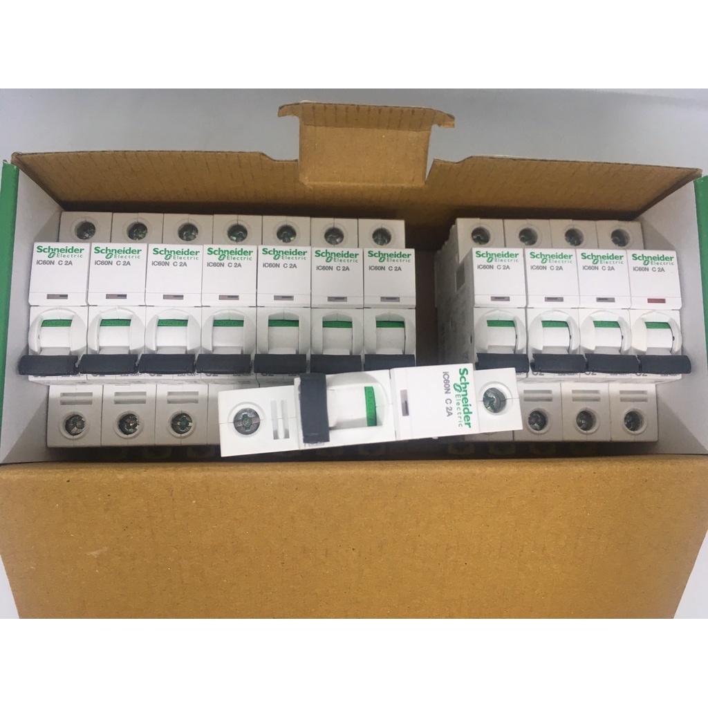 SCHNEIDER Electric ลูกเซอร์กิตเบรกเกอร์ 1P IC60N 6KA แบบเกาะราง DINRAIL ...