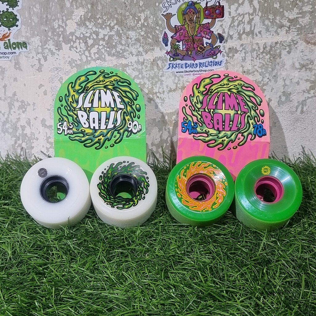 [0315] ล้อ Slime Balls mini OG หน้ากว้างเกาะถนน 54.5mm แข็ง 78A 90A ...