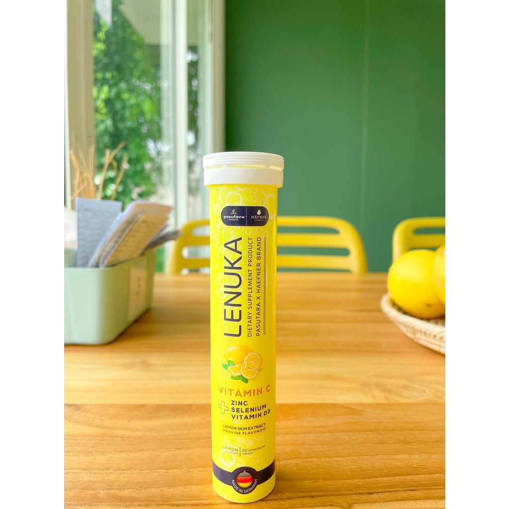 LENUKA VITAMIN C 1 หลอด (ผลิตภัณฑ์เสริมอาหาร) | Shopee Thailand