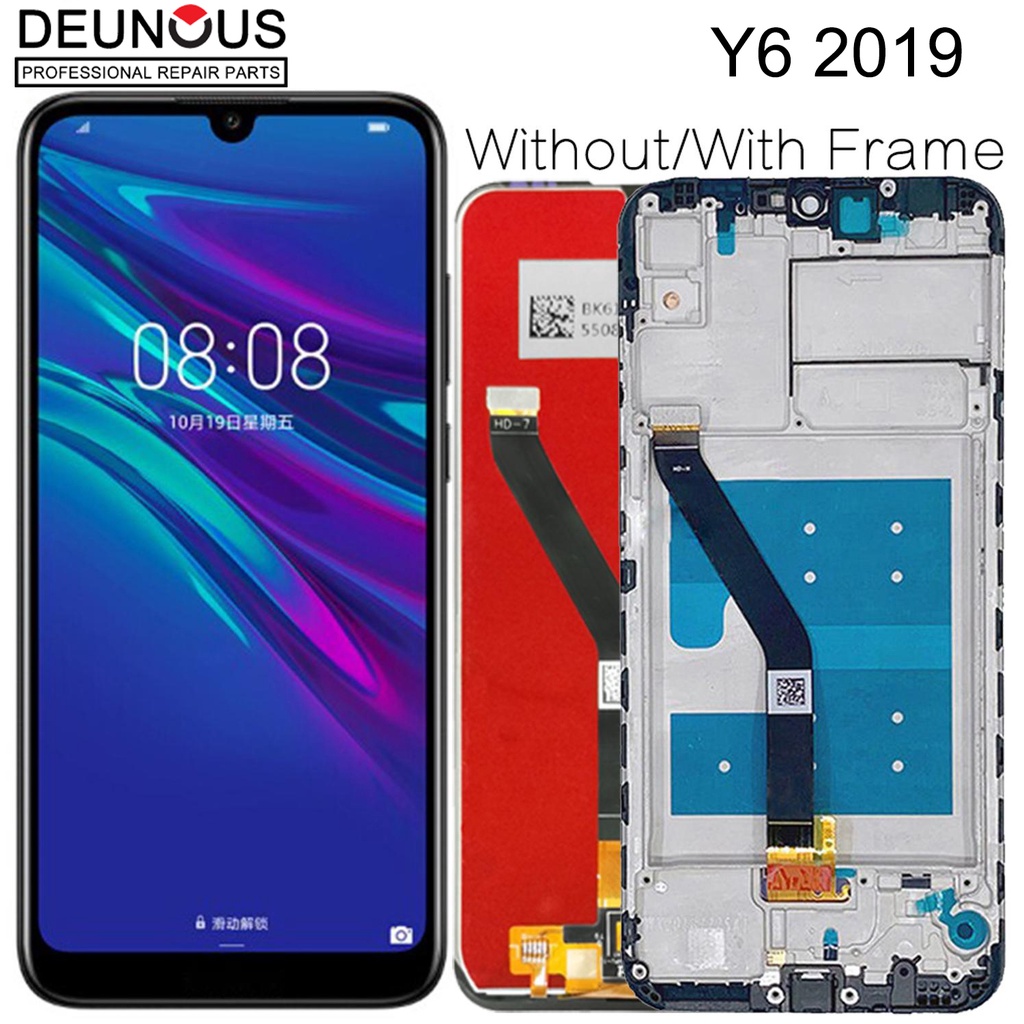 New LCD for Huawei Y6 2019 LCD Display Touch Screen For Huawei Y6 Prime ...