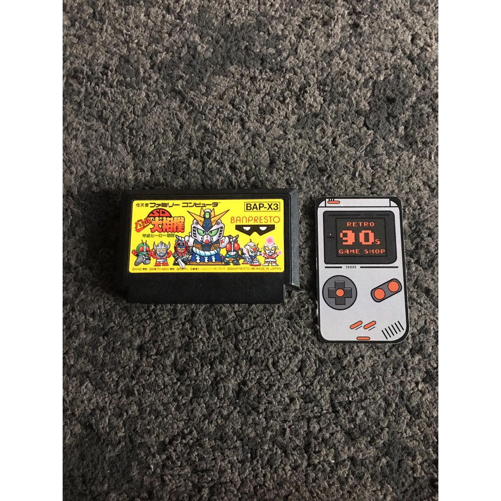 Banpresto Cartridge Famicom SD Hero Collection / Japan | Shopee Thailand
