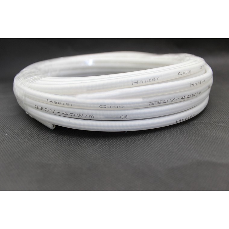 สายฮีตเตอร์ 40 วัตต์ Flexelec FTSO Heater Cable 40W/M 230V ***สั่งซื้อมากกว่า 1 เมตร แจ้งความยาว ...