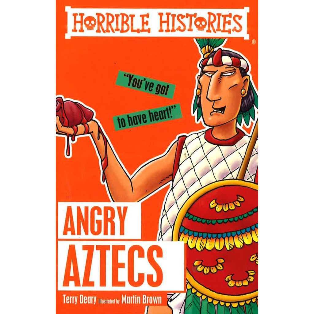BBW หนังสือ Horrible Histories: Angry Aztecs - Scholastic ISBN ...