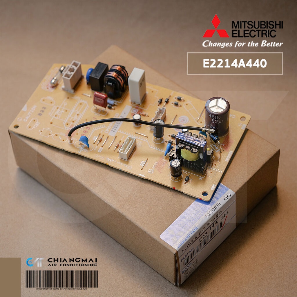 E2214A440 แผงวงจรแอร์ Mitsubishi Electric แผงบอร์ดแอร์มิตซูบิชิ บอร์ด ...