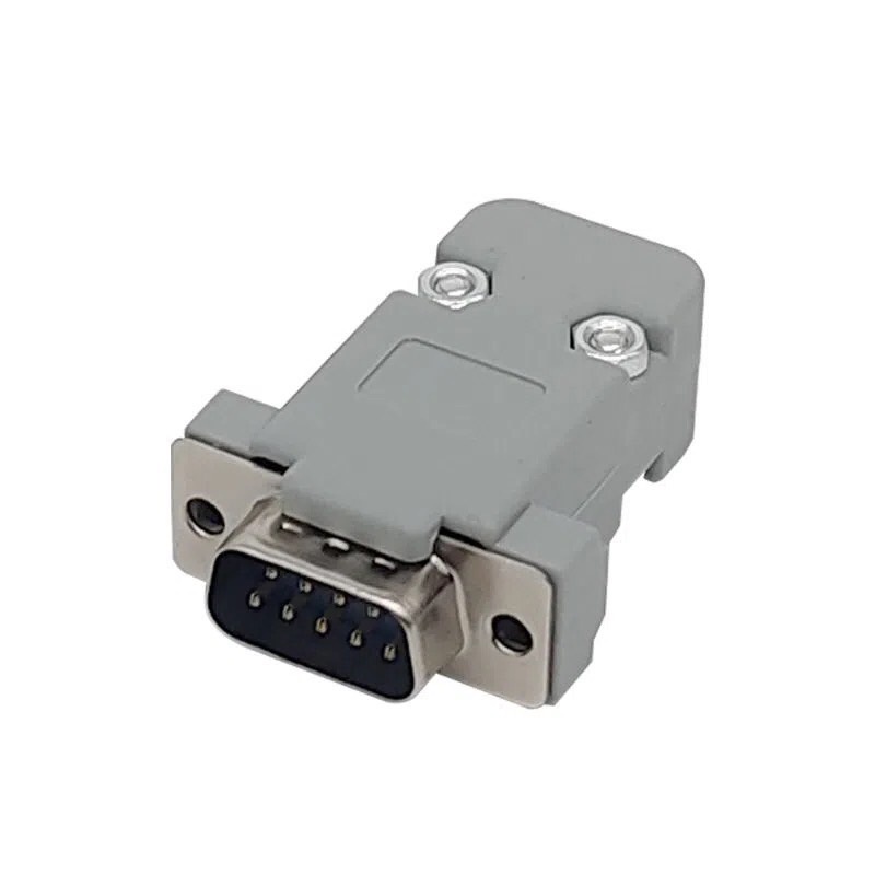 DB9 pin หัวต่อตัวผู้พร้อมฝาครอบ,DB9 RS232 Serisl port (พร้อมส่ง ...