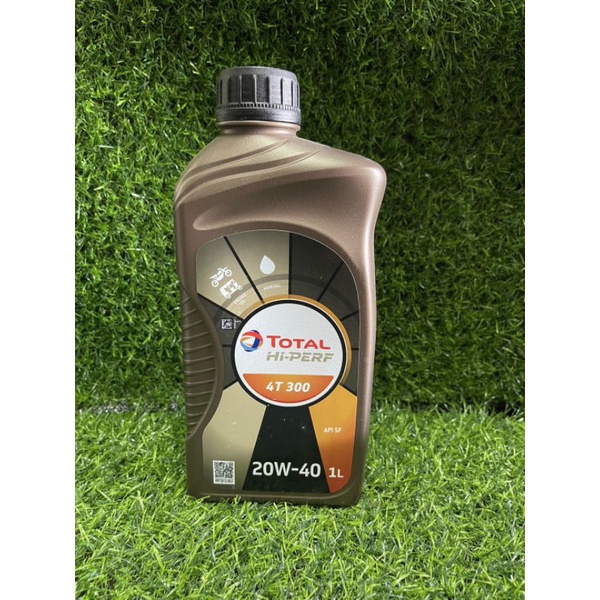 น้ำมันเครื่อง TOTAL Hi-PERF 4T 300 SAE 40 ขนาด 1.L สำหรับมอเตอร์ไซค์ ...