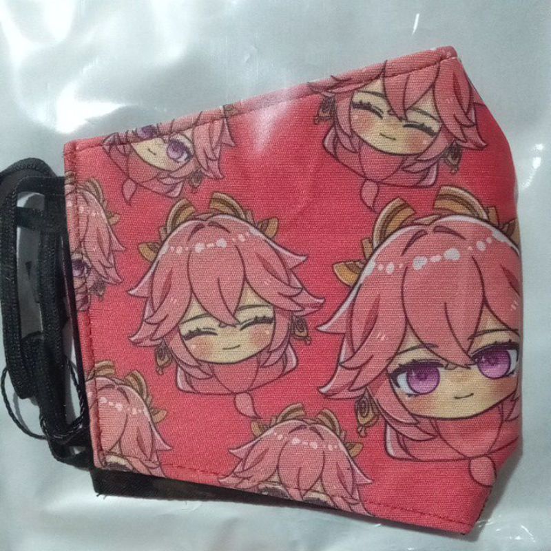 Genshin Impact Mask Genshin Impact Character Zhongli Childe klee di luc ...