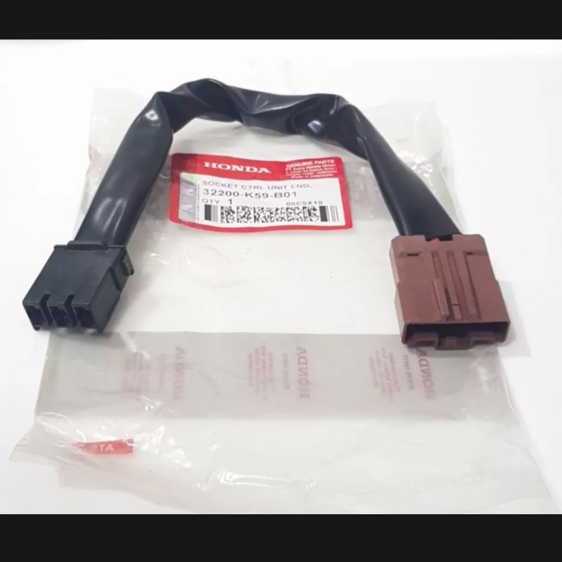 ซ็อกเก็ตสาย SOCKET ECU ACG ECML PIN 3 ใหม่ VARIO 125 LED VARIO 150 LED ...