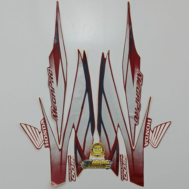 MERAH 2007 honda mega pro striping red aremus list ตัวเรือนคุณภาพ ...