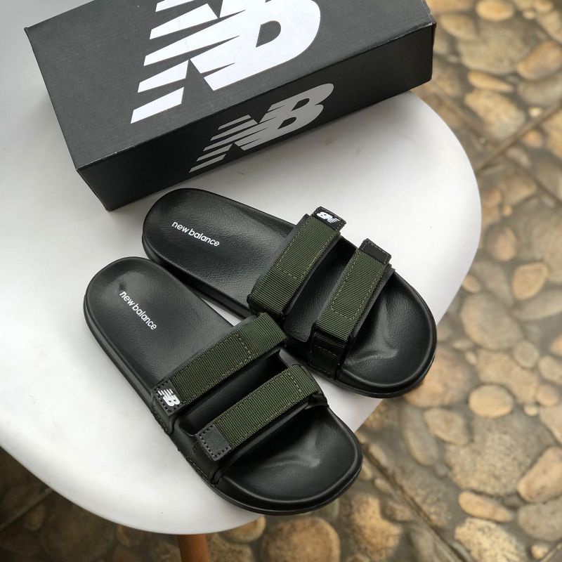 NB New Balence SANDALS SLIPPER STRAP SLIDE | Shopee Thailand