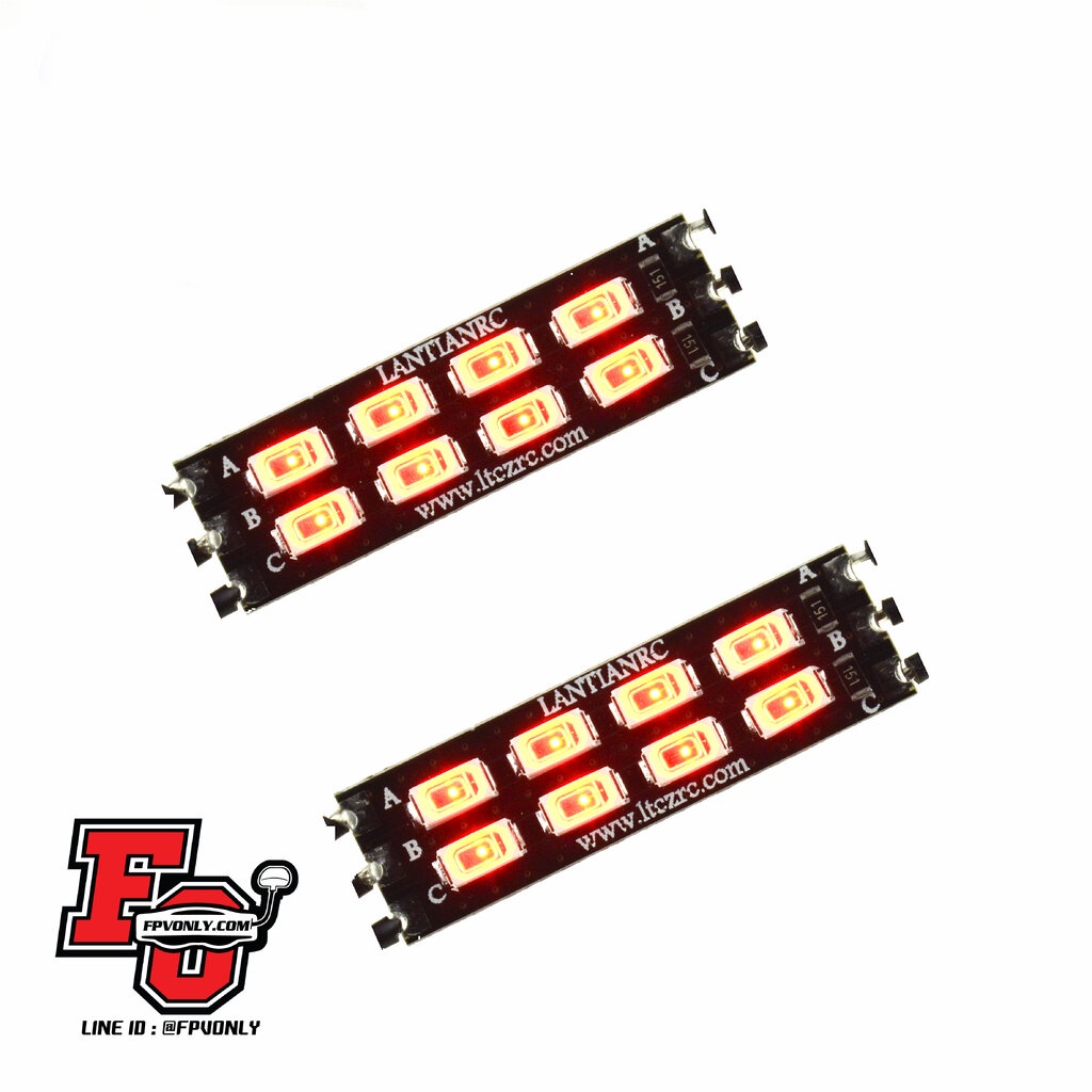 4pcs ESC LED Motor connector สะพานเชื่อมmotorและESC มีไฟสว่างตามการเร่ง ...