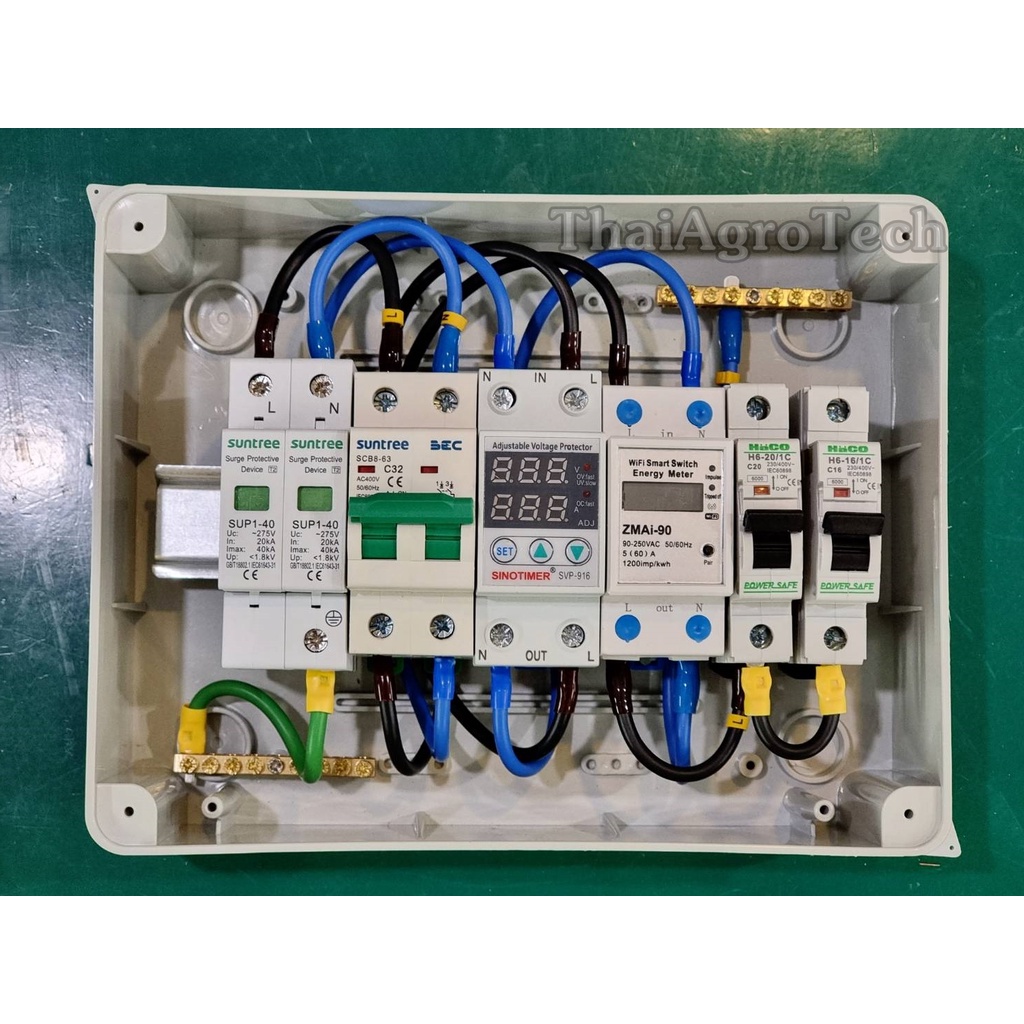 Smart AC Distribution Board ตู้สมาทร์เอซีสวิตซ์บอร์ดควบคุมและมอนิเตอร์ ...