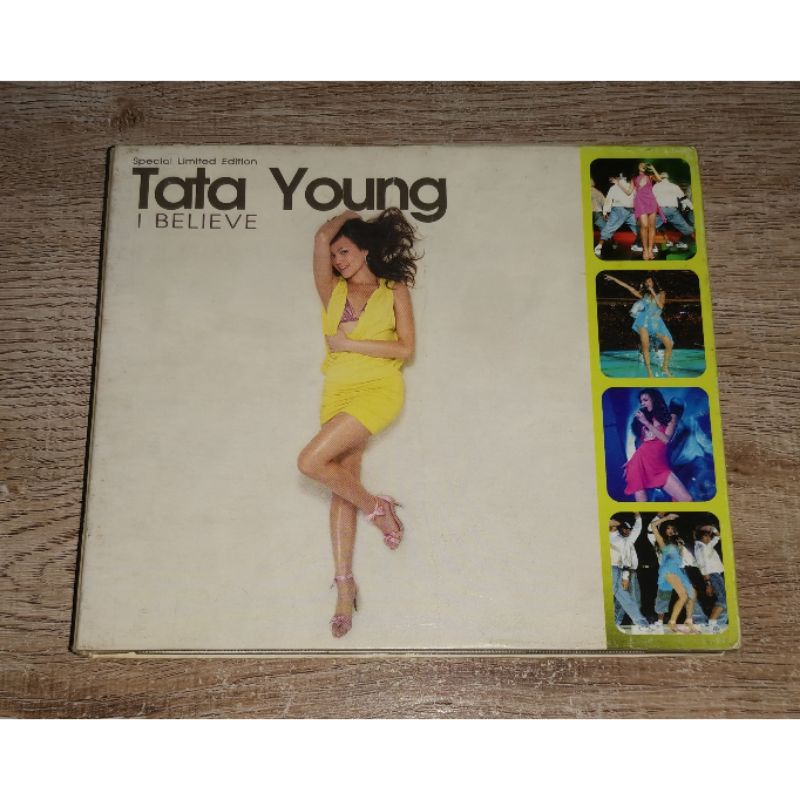 ทาทายัง Tata Young ซีดี วีซีดี CD + VCD Album I Believe Special Limited Edition | Shopee Thailand