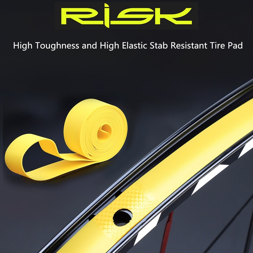 RISK เทปรองขอบล้อจักรยาน แถบใส่ขอบล้อกันยางในรั่ว Liner Tube Protector ...
