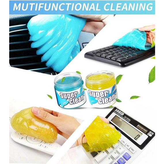 Clean Gel เจลทำความสะอาดเอนกประสงค์ ดูดจับฝุ่นละอองหรือคราบต่างๆ ตามซอก ...