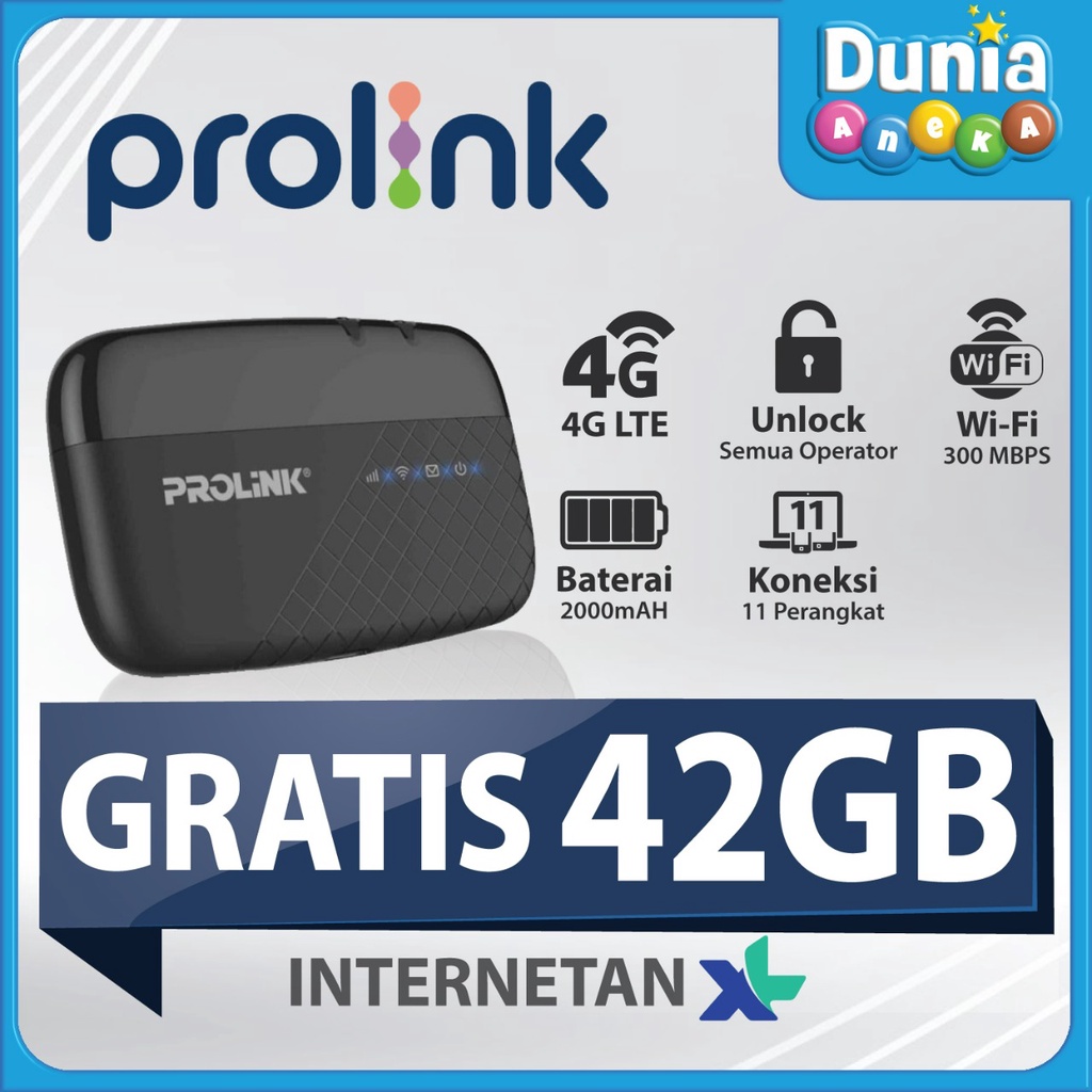 โปรลิงค์ MIFI MODEM 4G PRT7011L PROLINK 4G 150MBPS + XL 42GB | Shopee ...