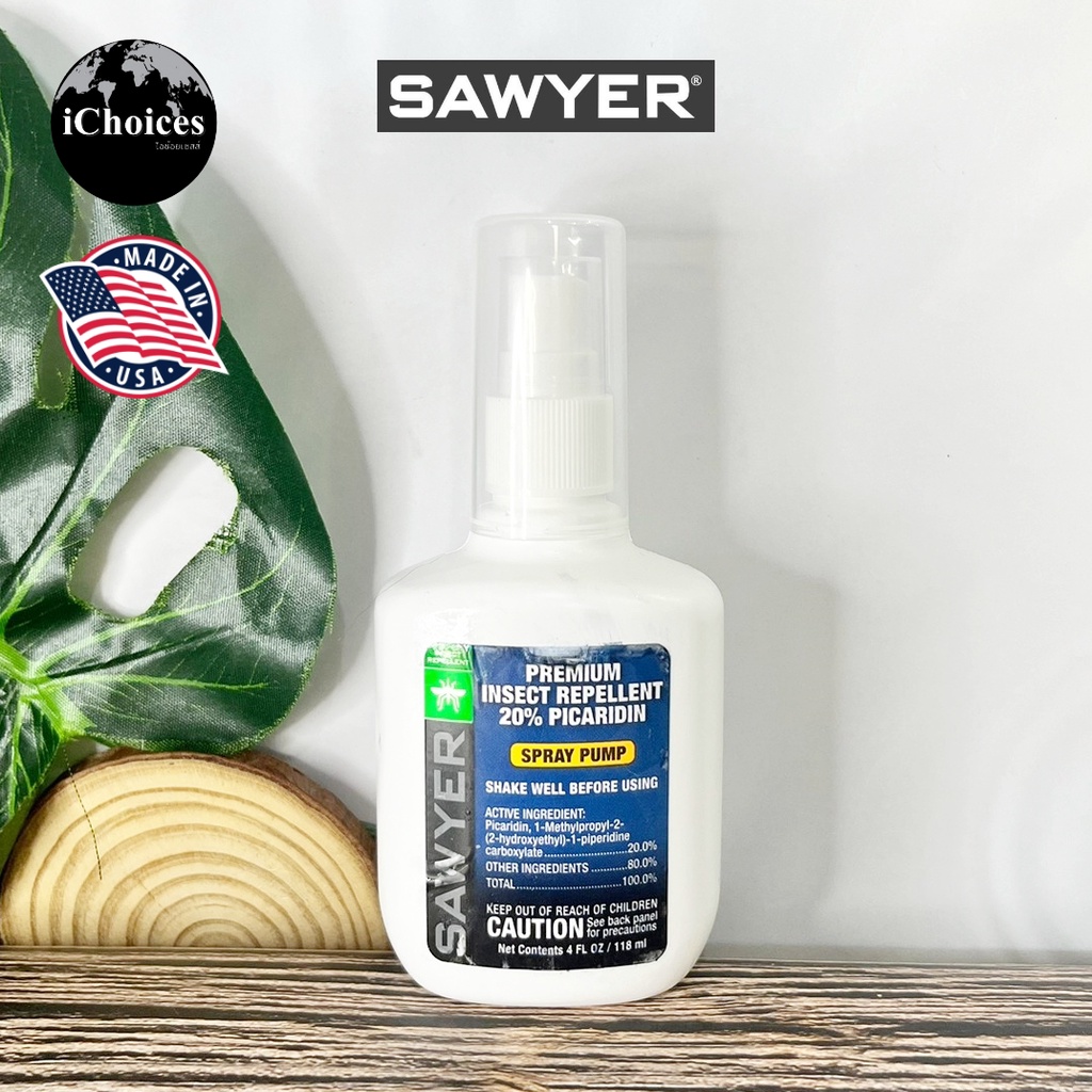 [Sawyer] Premium Insect Repellent 20% Picaridin Spray Pump 118 ml ...