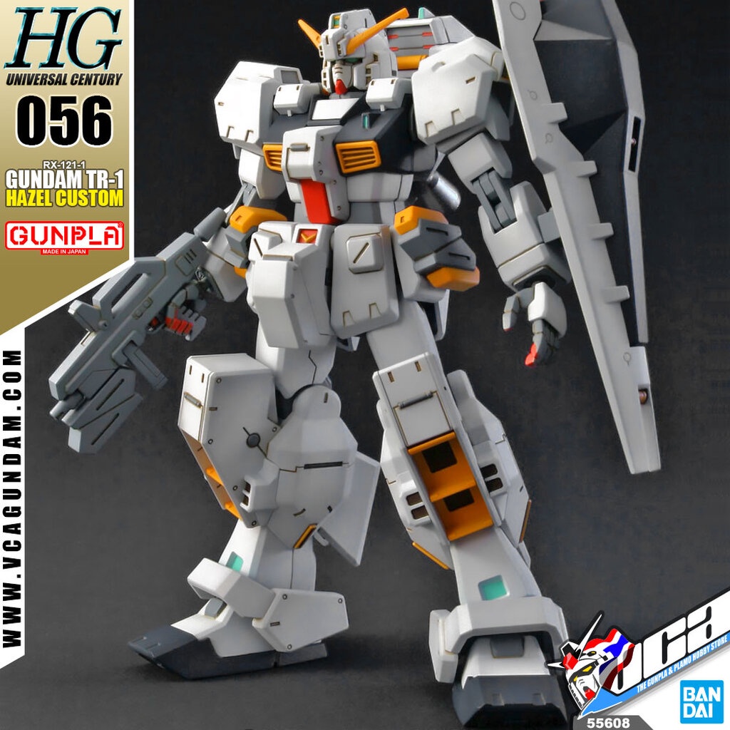 ⭐️ BANDAI GUNPLA HIGH GRADE UNIVERSAL CENTURY HGUC HG 1/144 GUNDAM TR-1 HAZEL CUSTOM ประกอบ หุ่น ...