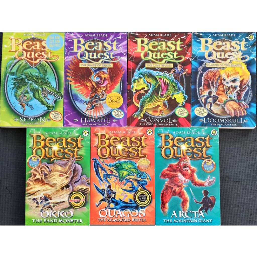 หนังสือ วรรณกรรมเยาวชน ภาษาอังกฤษ BEAST QUEST /มือสอง สภาพดี | Shopee ...