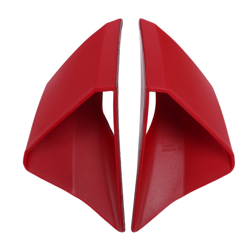 Motorcycle Front Light Cowl Side Winglet Wind Fin Spoiler Trim Cover ...